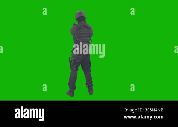Army Professional video animated green screen 4k, The video element of ...