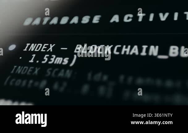 Database Activity Feed, live SQL queries, INSERT, UPDATE, INDEX ...