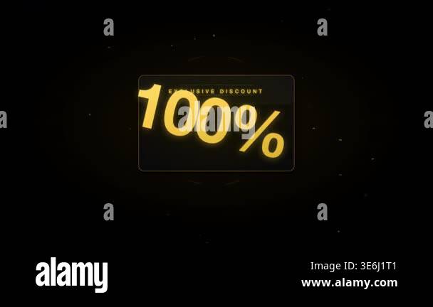 70 percents discount motion graphic animation Stock Video Footage - Alamy
