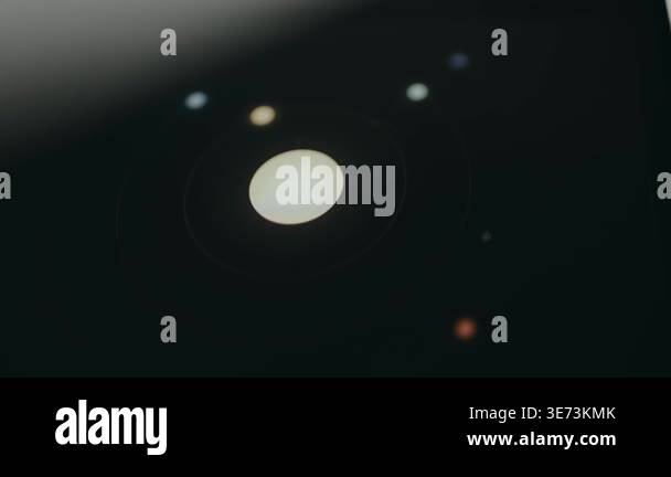 Solar system, planets aligned with the Sun Stock Video Footage - Alamy