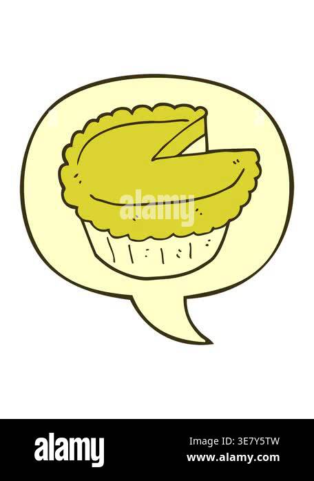changing color animation of cartoon pie with speech bubble Stock Video ...