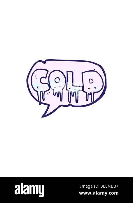 flashy sales animation of freehand speech bubble textured cartoon word ...