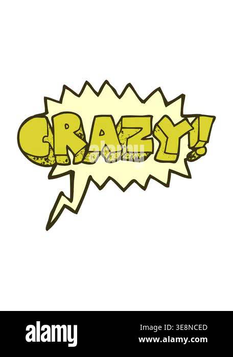 changing color animation of freehand speech bubble textured cartoon ...