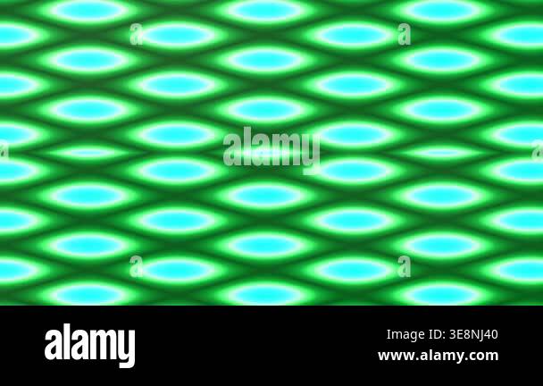 Seamless abstract geometric pattern with glowing green and cyan diamond ...