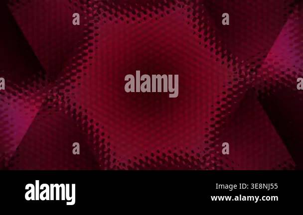 Dark red abstract background with a geometric halftone pattern and a ...