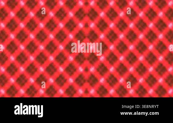 Seamless looping abstract geometric pattern with a vibrant pink and red ...