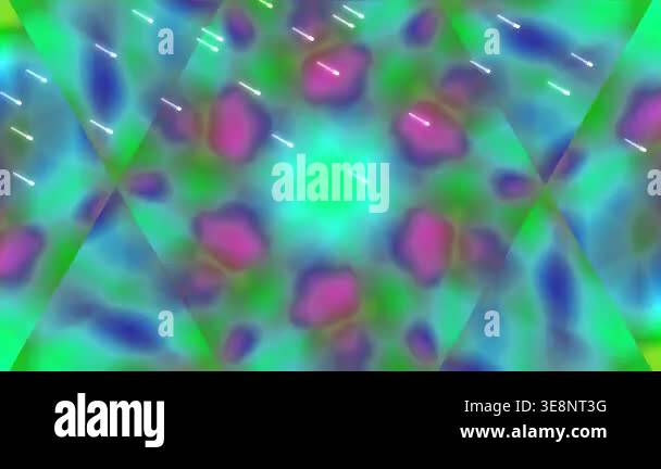 Vibrant, abstract background with swirling colors, glowing particles ...