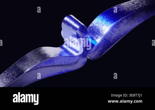Abstract Elastic 3D Futuristic Animation Loop Stock Video Footage - Alamy