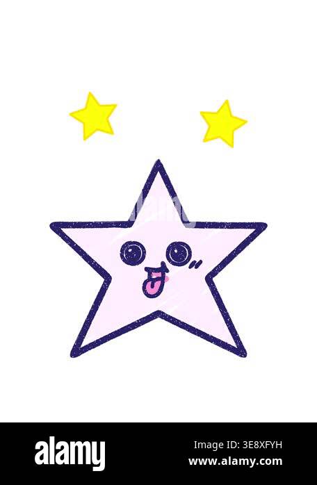 spinning stars animation of a Star Chalk Drawing Stock Video Footage ...