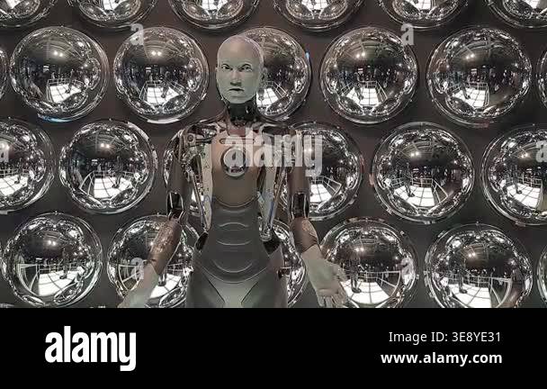 Copernicus Science Center. Robot with artificial intelligence ...