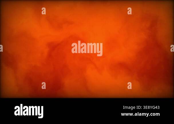 Volcanic smoke cloud orange fire storm background dramatic explosion ...