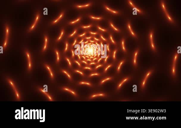 A hypnotic motion background featuring an abstract tunnel effect ...