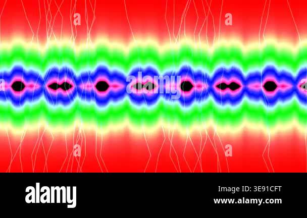 Vibrant abstract background animation with neon colors and geometric ...