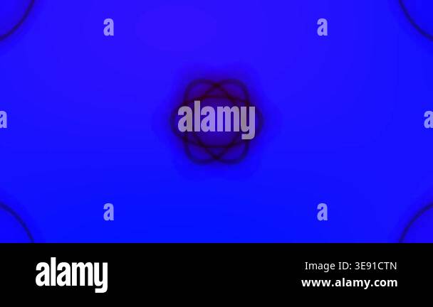 Abstract animated background with geometric patterns in blue. Seamless ...