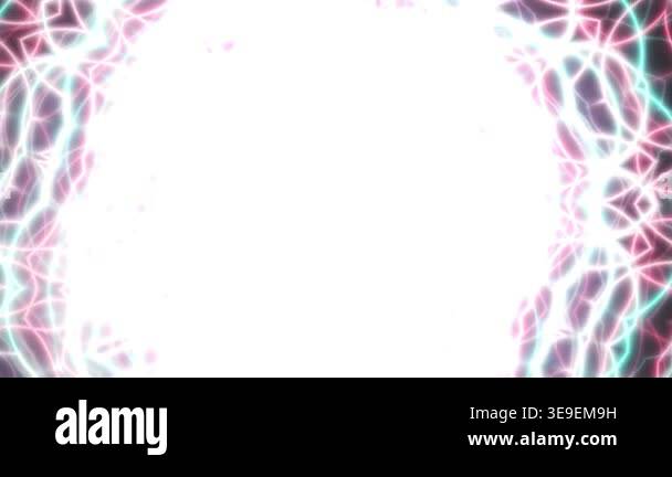 Abstract colorful light pattern animation Stock Video Footage - Alamy