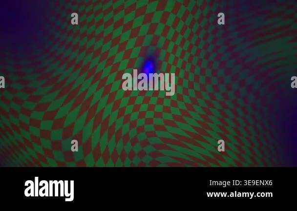 Abstract motion background with glowing blue light particles and ...