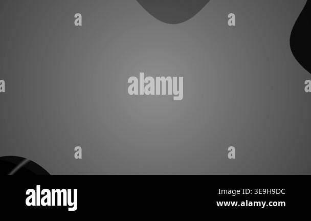 Abstract grayscale video showing evolving gradients across three frames ...