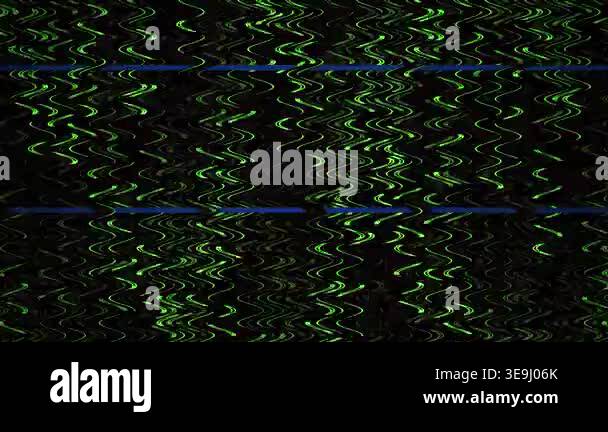 Abstract digital background featuring a stream of falling green binary ...