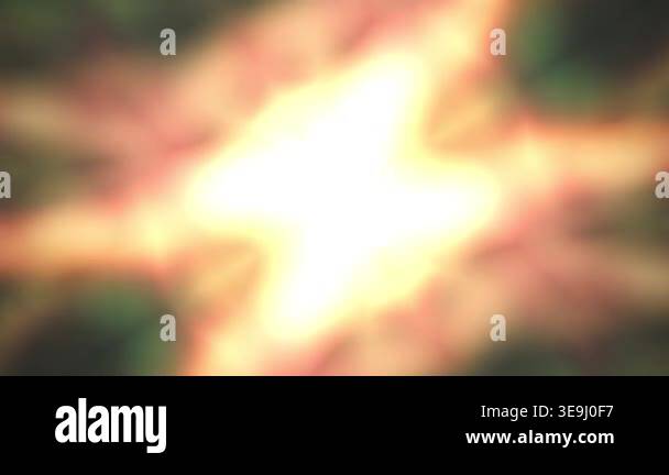 Abstract visual art featuring symmetrical light patterns shifting and ...