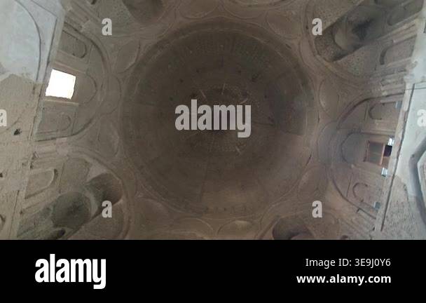 Interior of Nizam al Mulk Dome reveals historic cupola and monumental ...