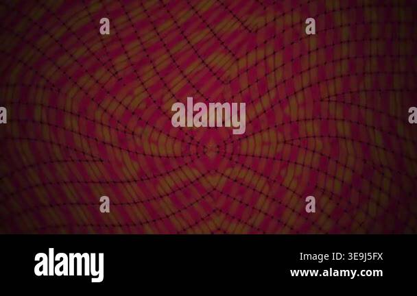 Abstract motion graphic animation featuring a repeating geometric ...