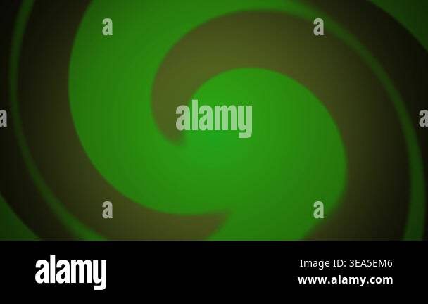 Hypnotic Green Swirl Animation - Mesmerizing Visual Loop Stock Video ...