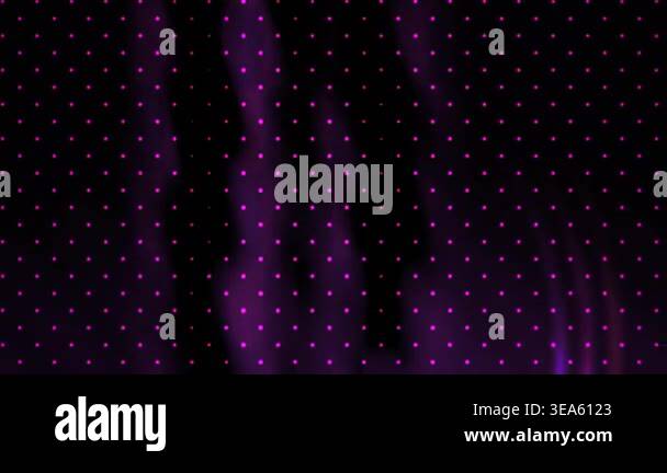 Abstract Digital Background with Pulsing Purple Light and Grid Pattern ...