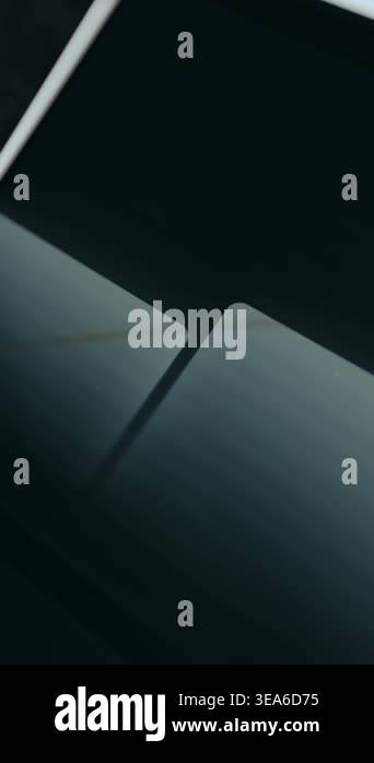 Dynamic shapes expanding and contracting with color transitions Stock ...