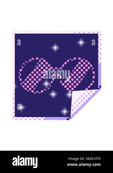 glitter effect animation of spectacles graphic vector illustration ...