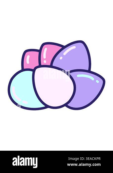 power up animation of fun easter eggs design Stock Video Footage - Alamy