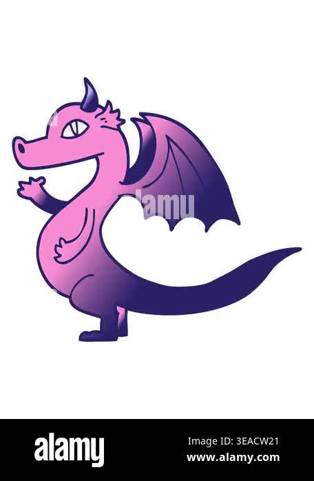 shivering motion animation of cute vector gradient illustration cartoon ...