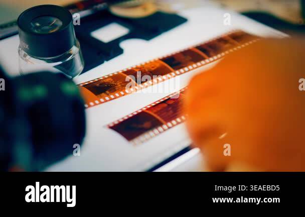 Analog film negative scanning digitizing process evaluation studio ...