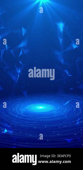 Video footage of plexus illuminated radiant light shining above ...