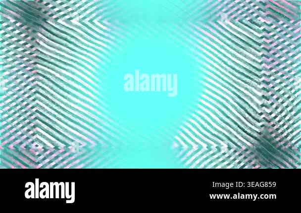 geometric pattern with turquoise background and chevron design Stock ...