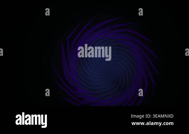 Abstract dark purple vortex animation spinning in deep space Stock ...