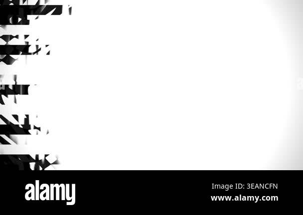 A dynamic black and white abstract background with animated grunge ...