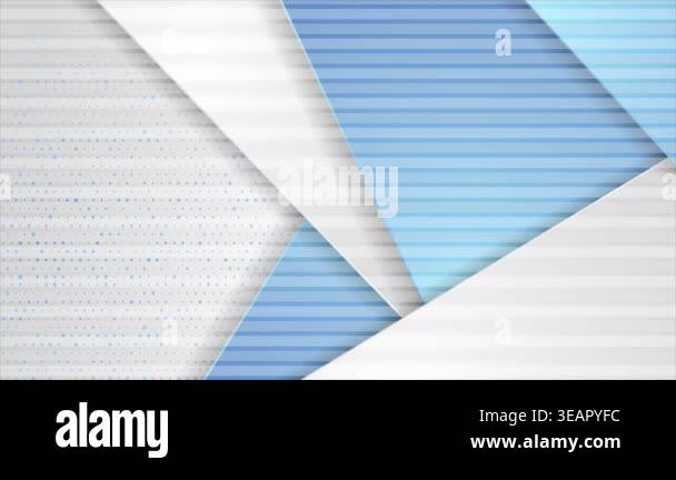 Blue and grey abstract corporate motion background Stock Video Footage ...