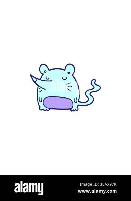 sales flash animation of mouse cartoon Stock Video Footage - Alamy