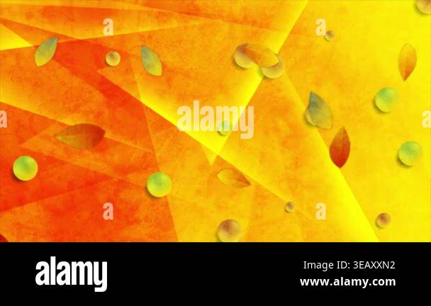 Bright grunge orange autumn motion background Stock Video Footage - Alamy