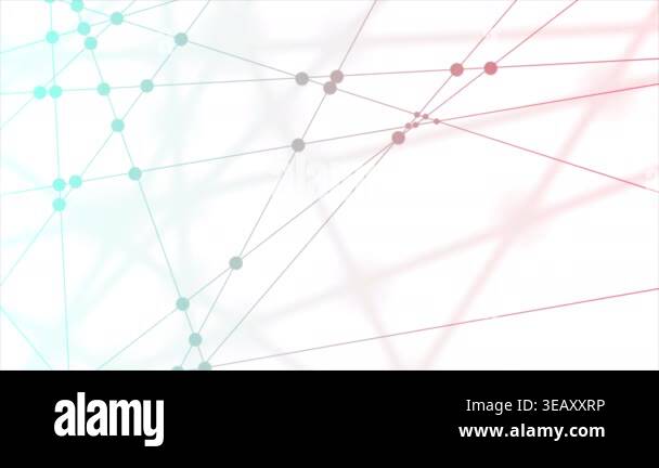 Technology bright low poly connection abstract motion background Stock ...