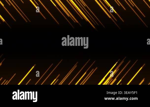 Bright orange neon lines abstract tech motion background Stock Video ...