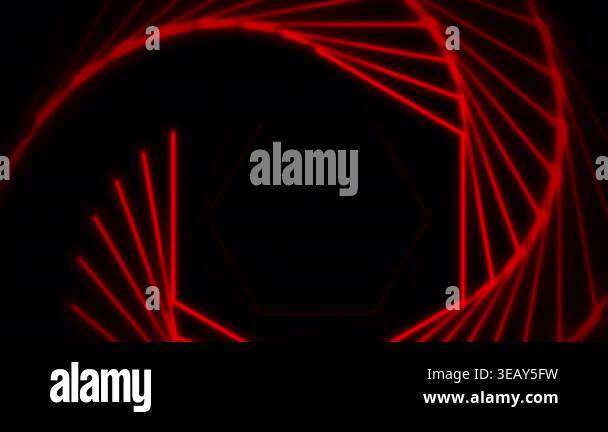 Bright red laser lines abstract hi-tech motion background Stock Video ...