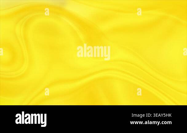 Bright yellow smooth blurred waves abstract motion background Stock ...