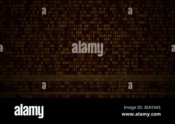 Abstract Digital Technology Background With Moving Binary Code Data ...
