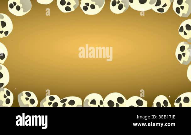 halloween background with black pumpkins Stock Video Footage - Alamy