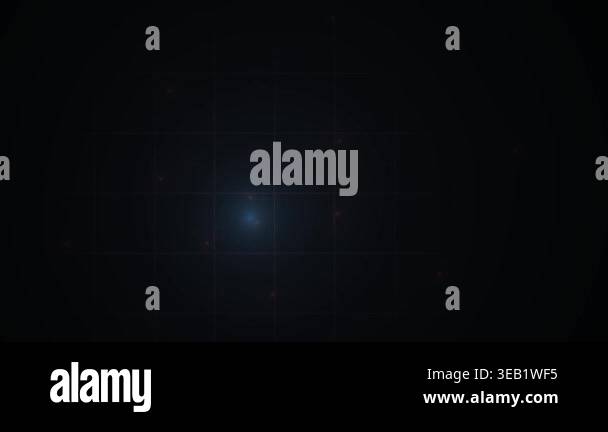 Dark Background with Glowing Blue Center Stock Video Footage - Alamy