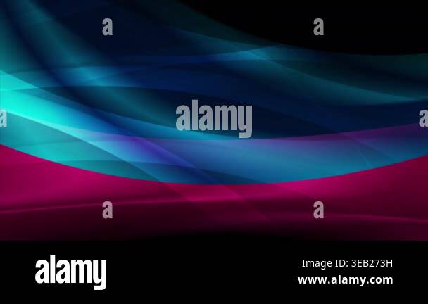 Abstract blue and purple liquid glossy waves motion background Stock ...