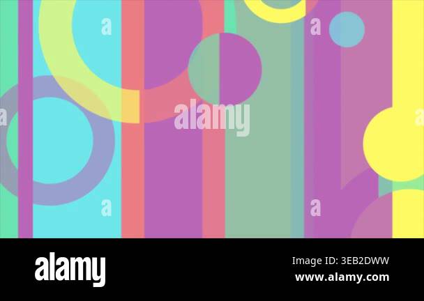 Abstract multicolored geometric minimal bright motion background Stock ...