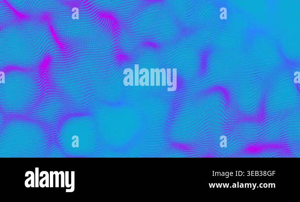 Animation of purple waves moving on blue background. Abstract, shape ...