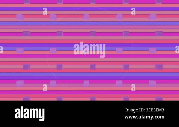 Animation of circles moving over shapes. Social media and digital ...